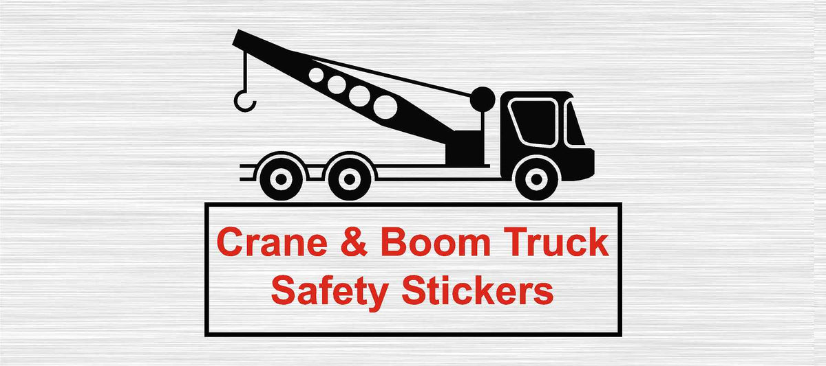 Crane Safety Decals and Boom Truck Safety Decals Tagged "Directional ...