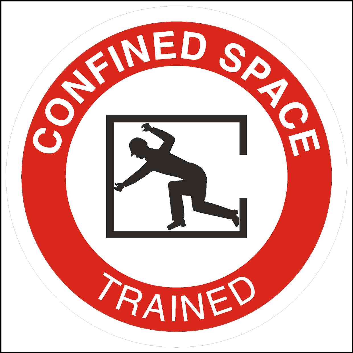 Hard Hat Stickers Tagged "- Trained" - OSHA & ANSI-Compliant Crane ...