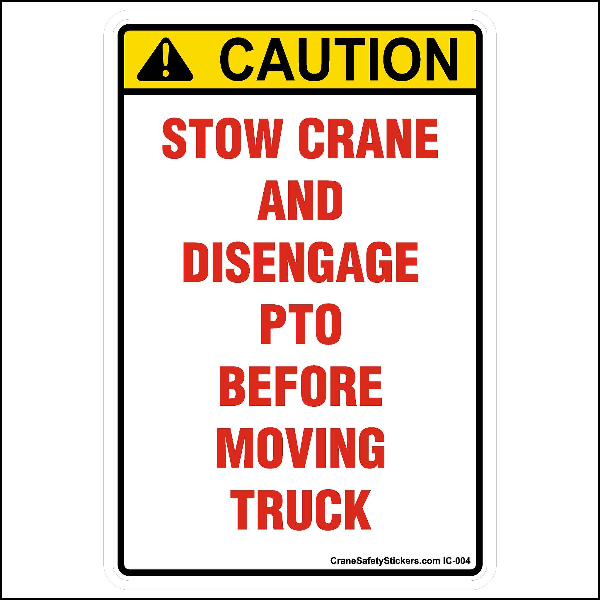 Bucket Truck Safety Stickers and Kits Tagged "- Caution" - OSHA & ANSI ...