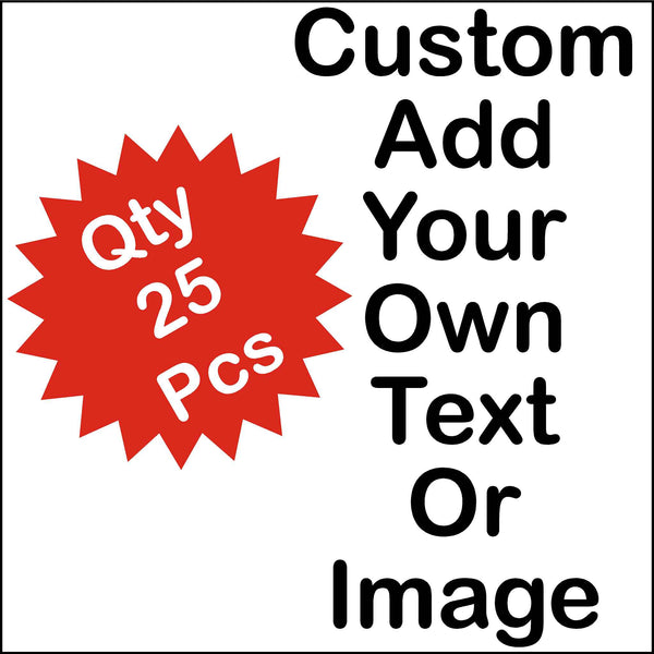 Custom 4 inch by 5 inch sticker - Safety Stickers