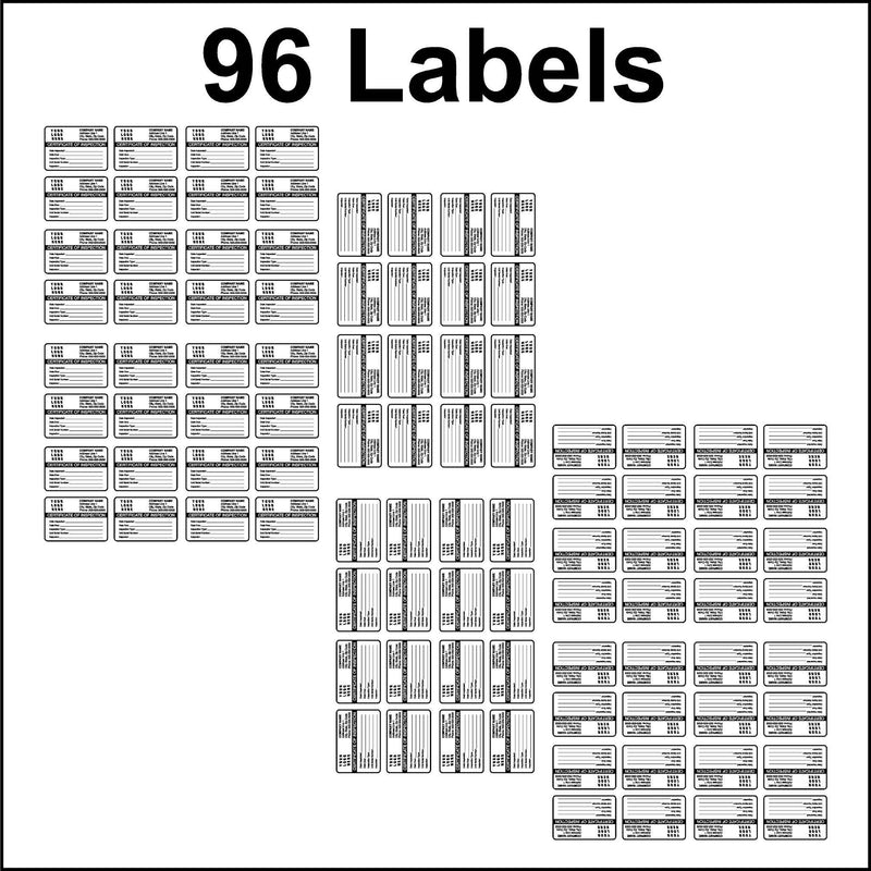 Embossable Aluminum Inspection Labels