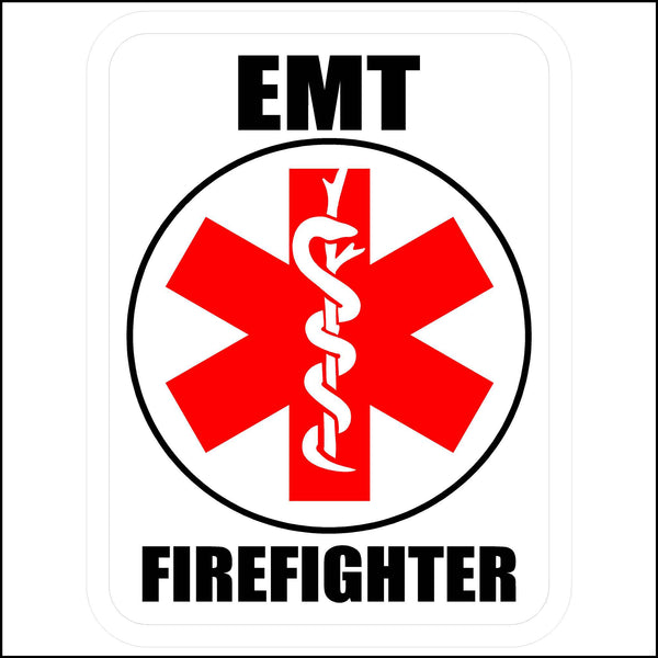 EMT Decals and Stickers Firefighter EMT Decals