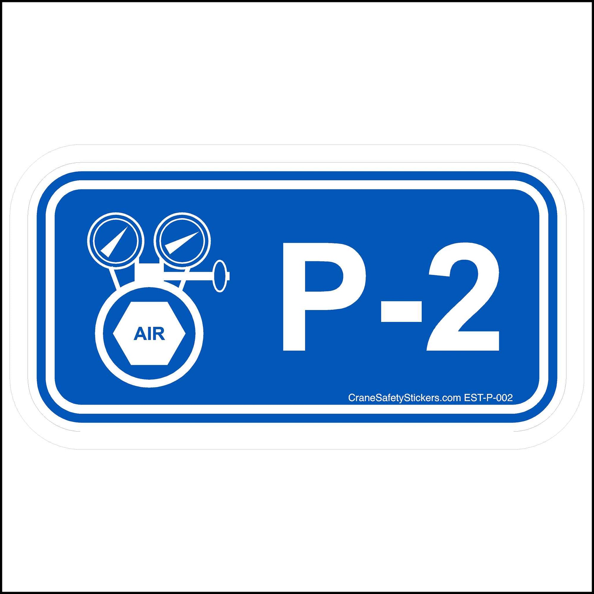 Energy Control Program Pneumatic Energy Tags