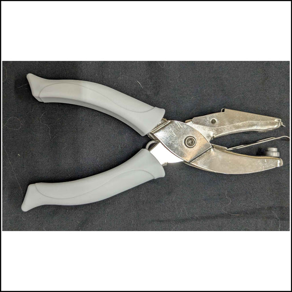 Long Reach Hole Punch for Use on Inspection Stickers