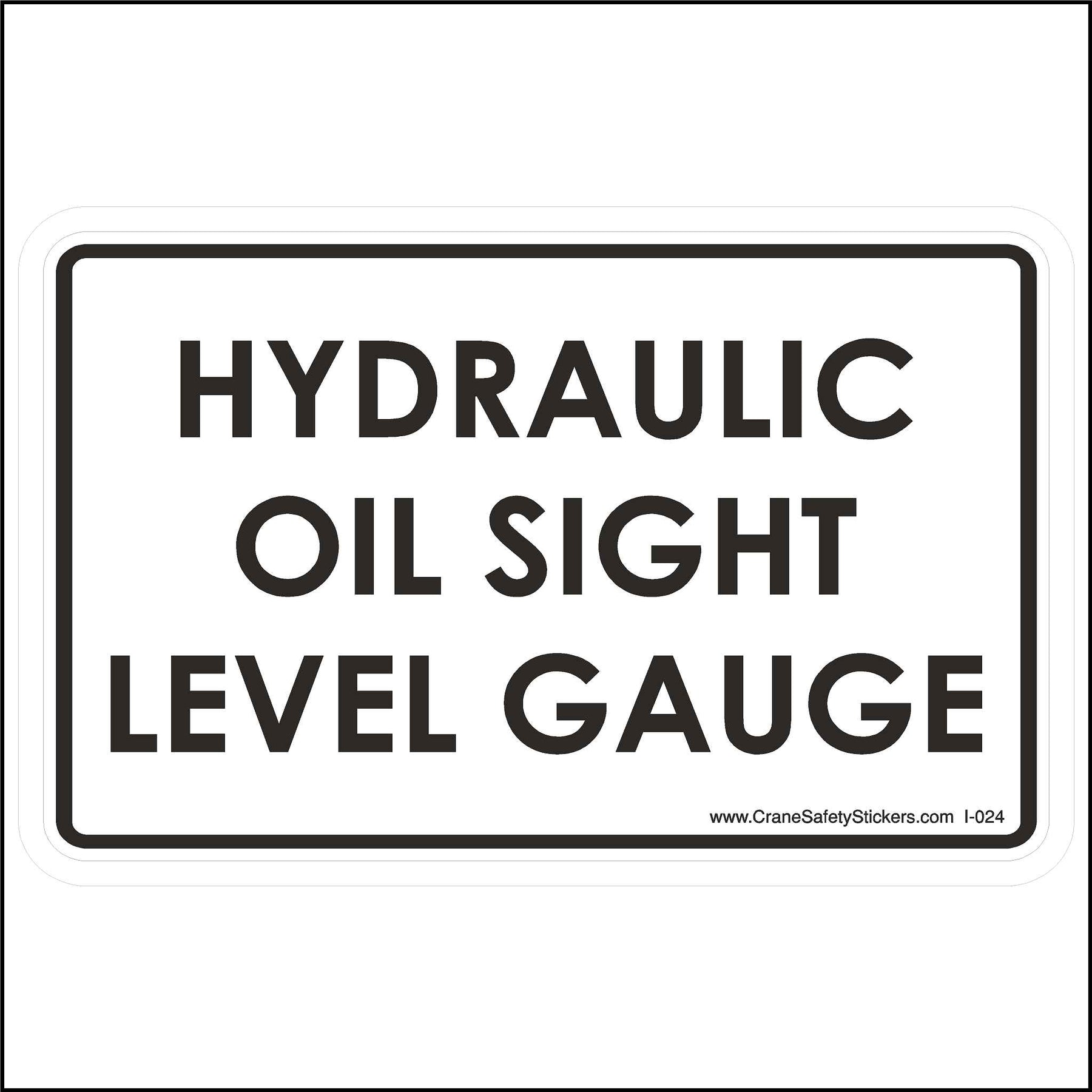 Bucket Truck Safety Stickers and Kits Tagged "- Hydraulic Oil" - OSHA ...