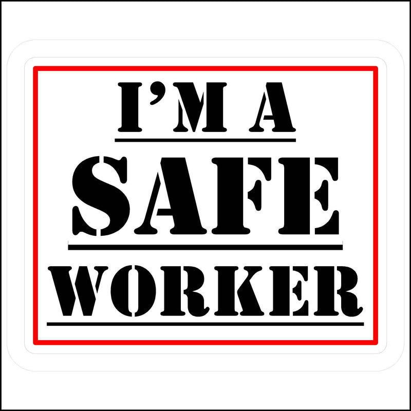 Hard Hat Sticker - Safety First Tagged "- Safety Award" - Safety Stickers