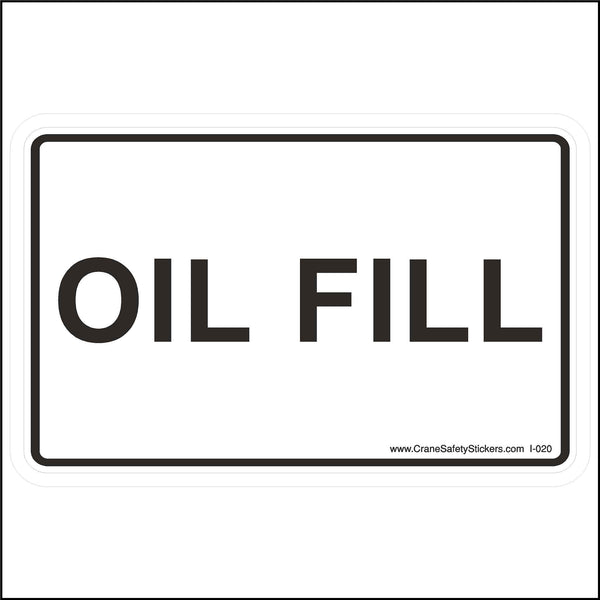 Safety Signs and Decals for Machinery Tagged "- Oil"