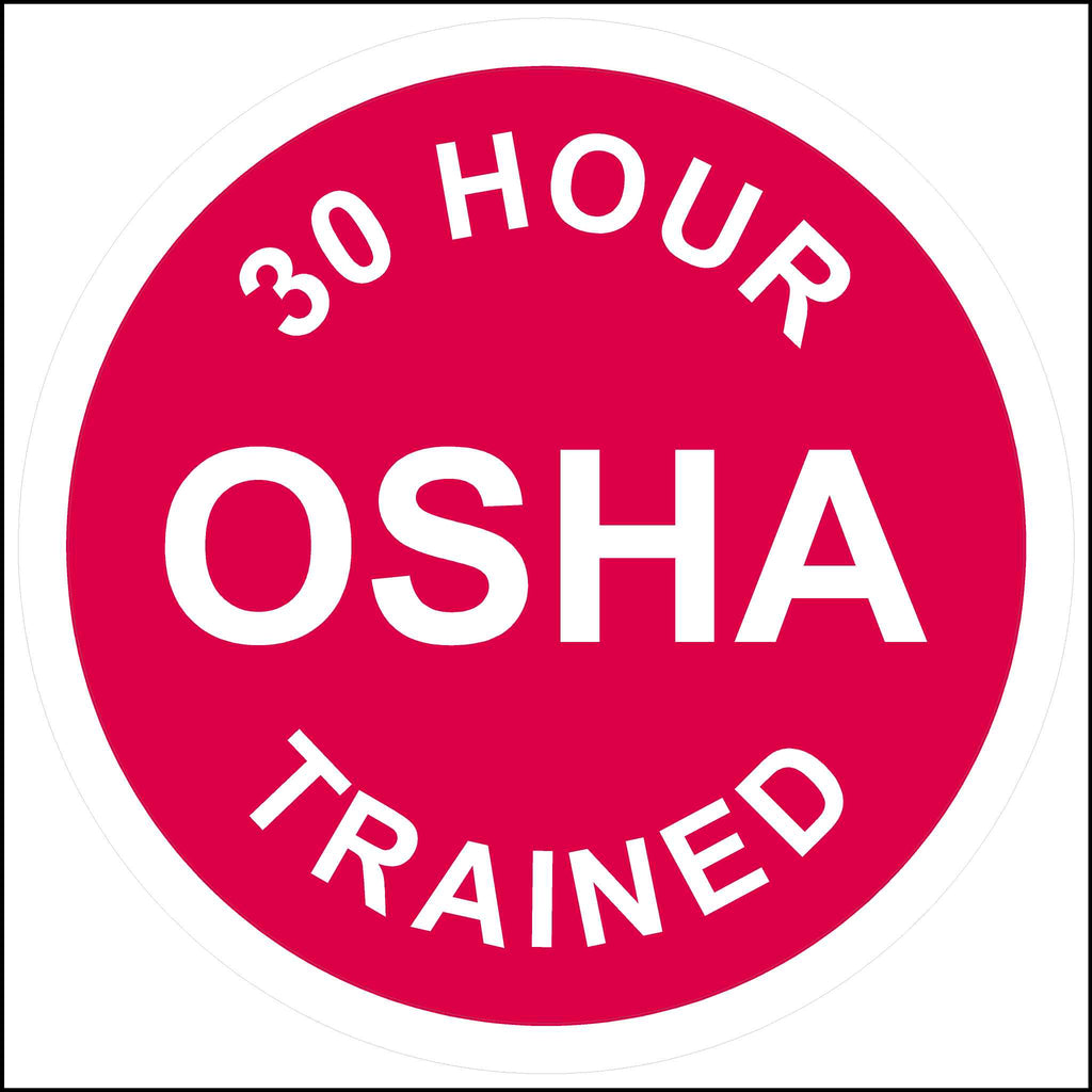 Osha 30 Certified Logo