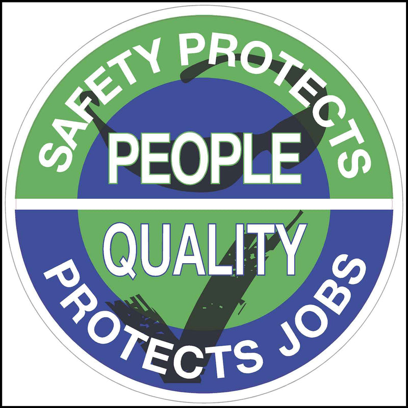 Hard Hat Sticker - Safety First - Safety Stickers