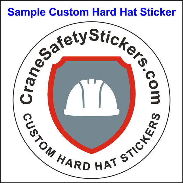 Custom Hard Hat Stickers – Personalized Safety Helmet Decals