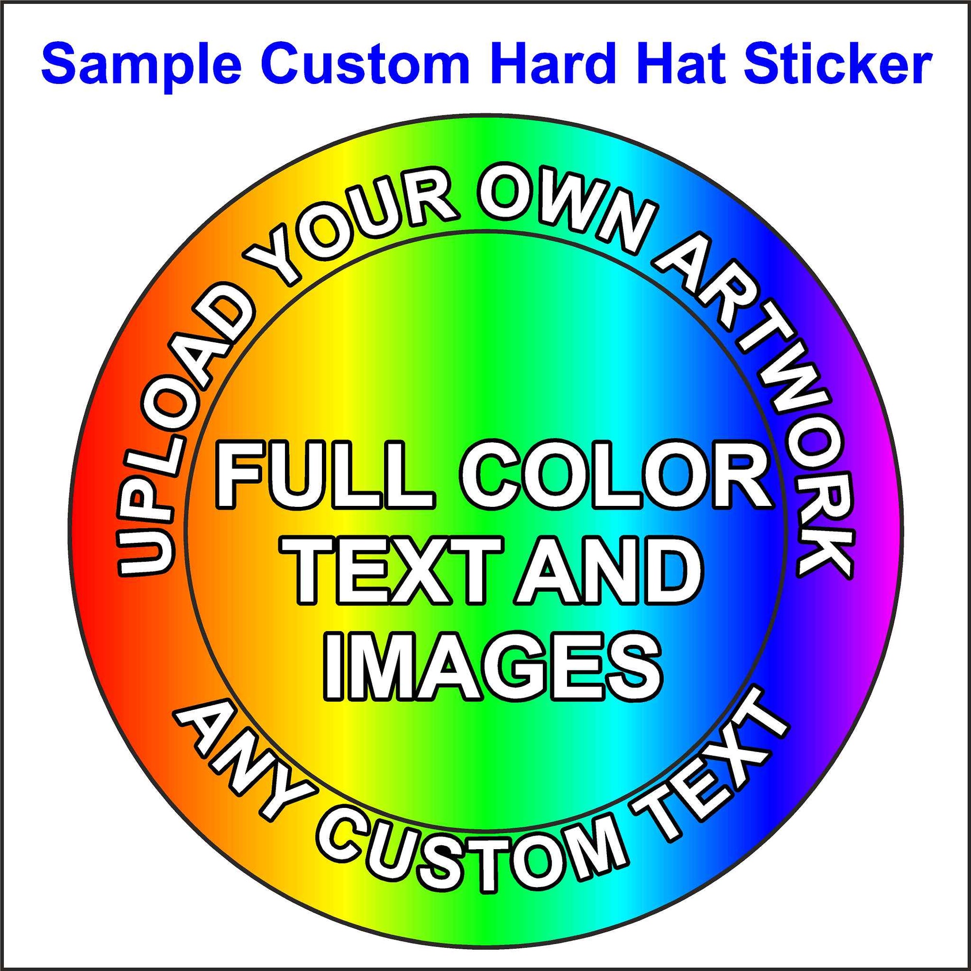 Custom Hard Hat Stickers – Personalized Safety Helmet Decals